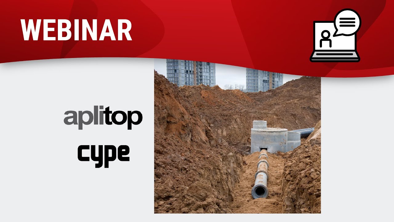 Interoperabilidad Aplitop-CYPE: diseño de redes de alcantarillado