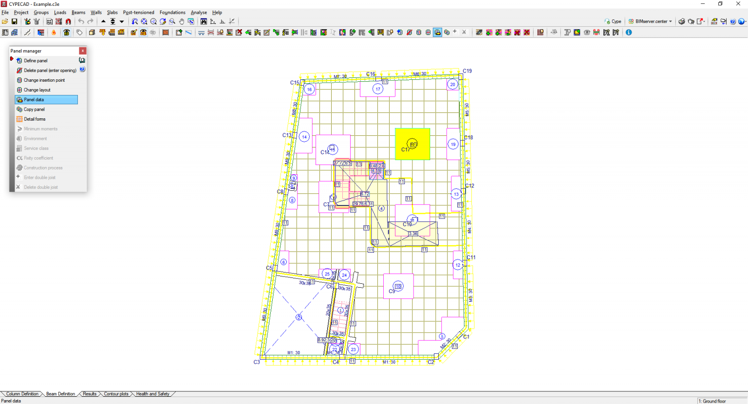 How to drop the drop panel of a waffle slab or a flat slab - Learning ...