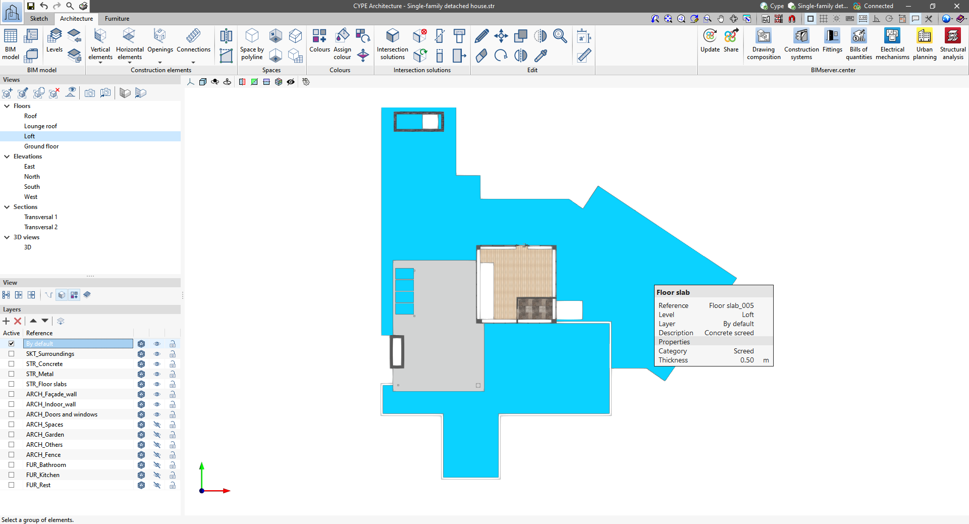 IFC requirements for the analytical model generator - Learning | Cype