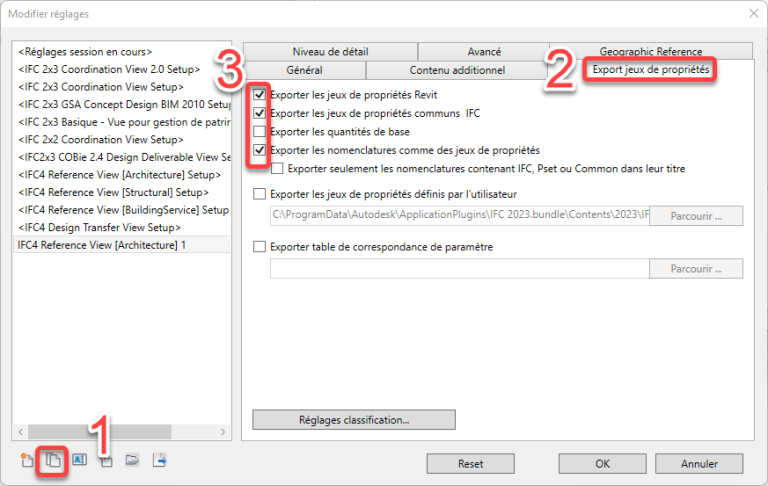 Recommandations de modélisation dans Revit et paramétrage d'export en IFC - Learning | Cype