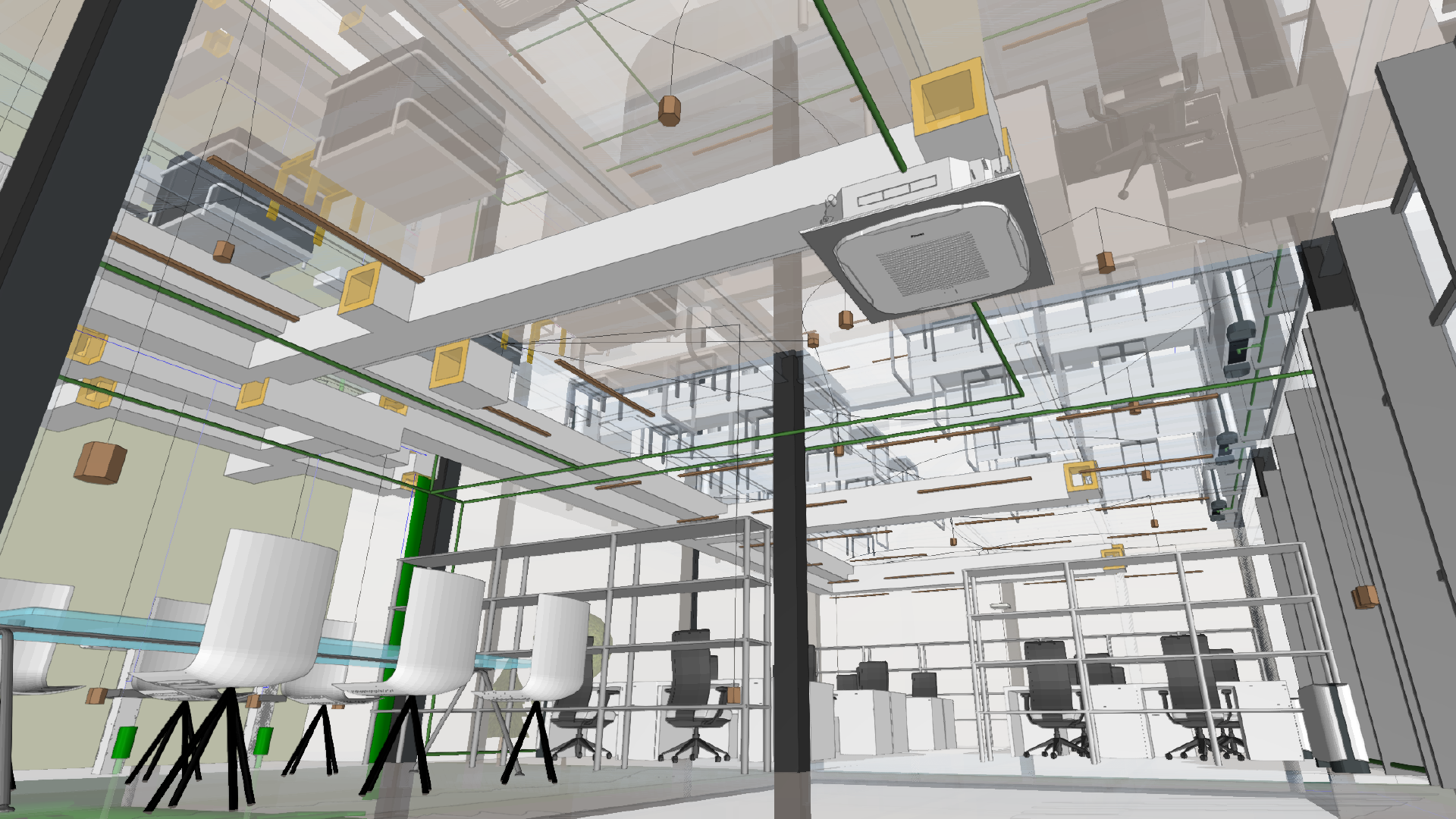 Designing MEP systems with CYPE