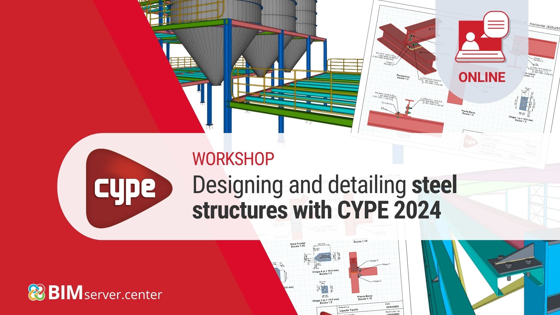 Designing and detailing steel structures with CYPE 2024 - Learning | Cype