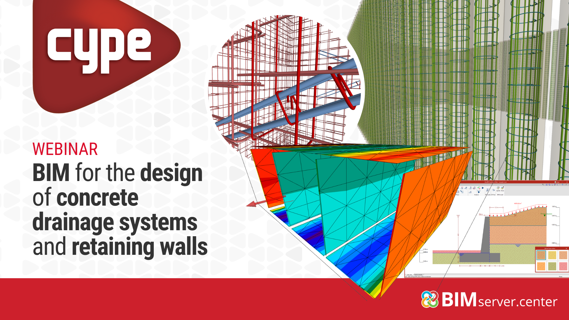 BIM for the design of concrete drainage systems and retaining walls ...