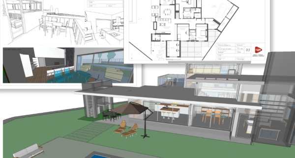 Developing BIM projects from CYPE Architecture models