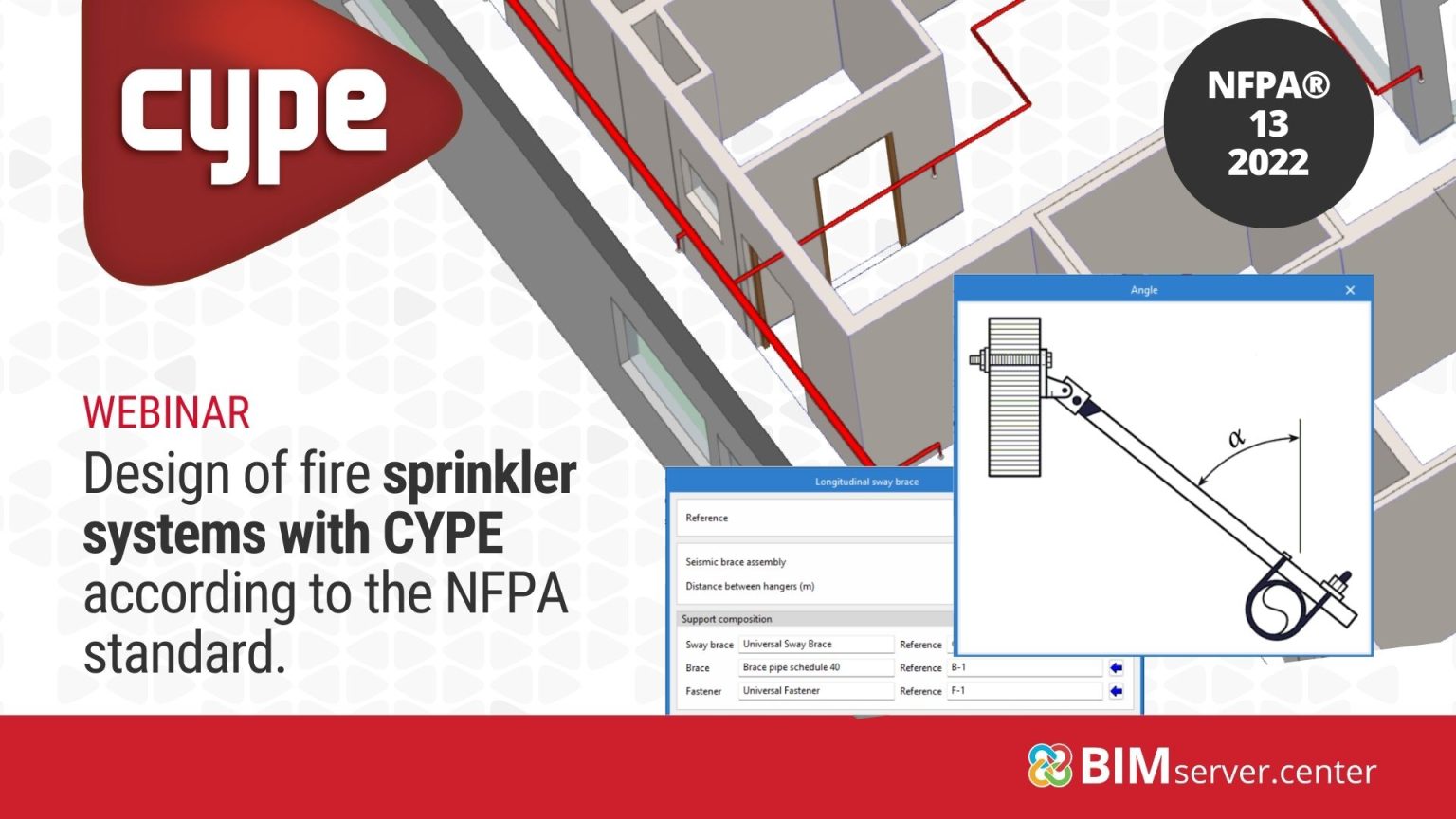 Design of fire sprinkler systems with CYPE according to the NFPA ...