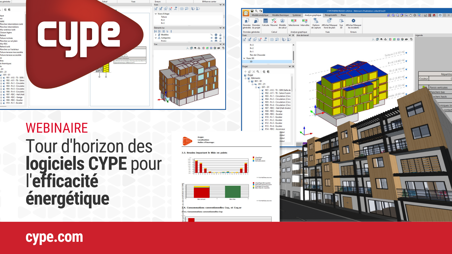 Tour d’horizon des logiciels CYPE pour l’efficacité énergétique - Learning | Cype