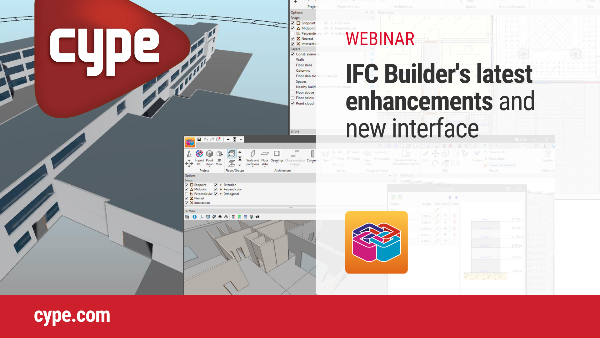 IFC Builder’s latest enhancements and new interface - Learning | Cype