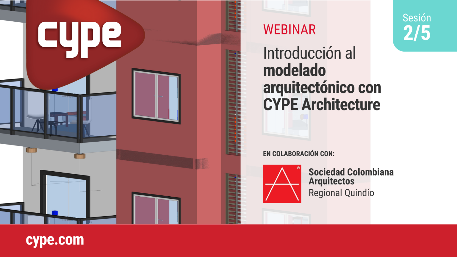 Introducción al modelado arquitectónico con CYPE Architecture - SCA ...
