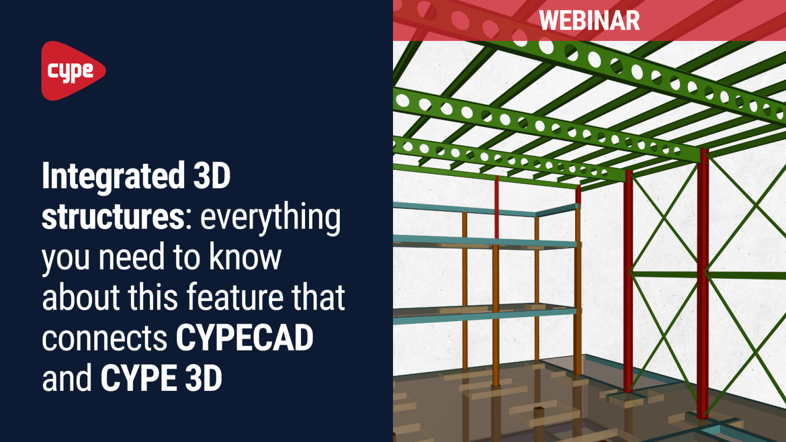 Integrated 3D structures: everything you need to know about this feature that connects CYPECAD ...