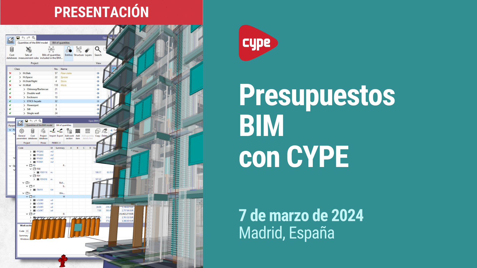 Presupuestos BIM con CYPE - Learning | Cype