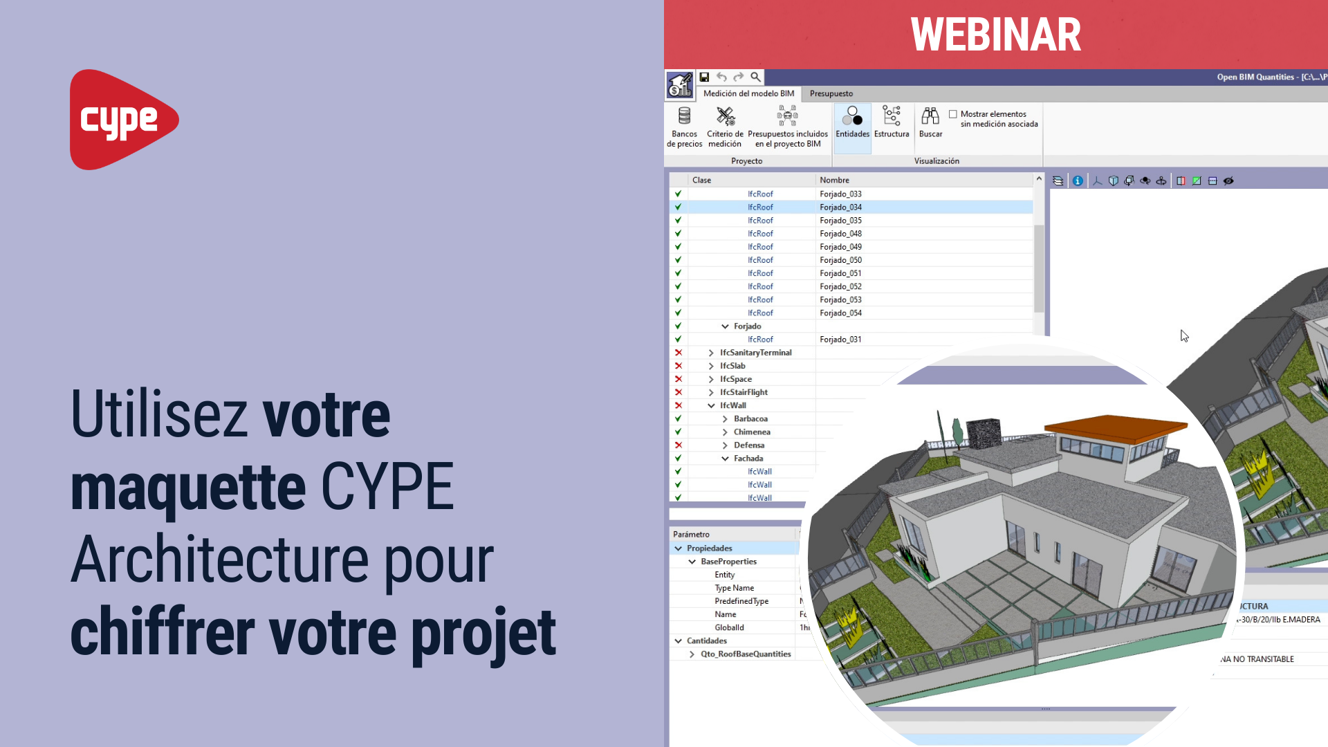 Utilisez votre maquette CYPE Architecture pour chiffrer votre projet ...