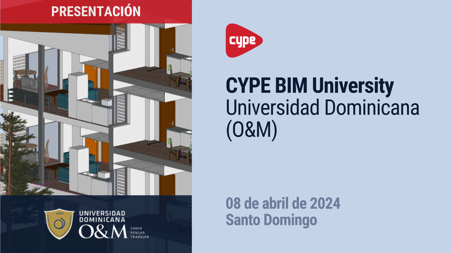 CYPE BIM University - Universidad Dominicana (O&M) - Learning | Cype