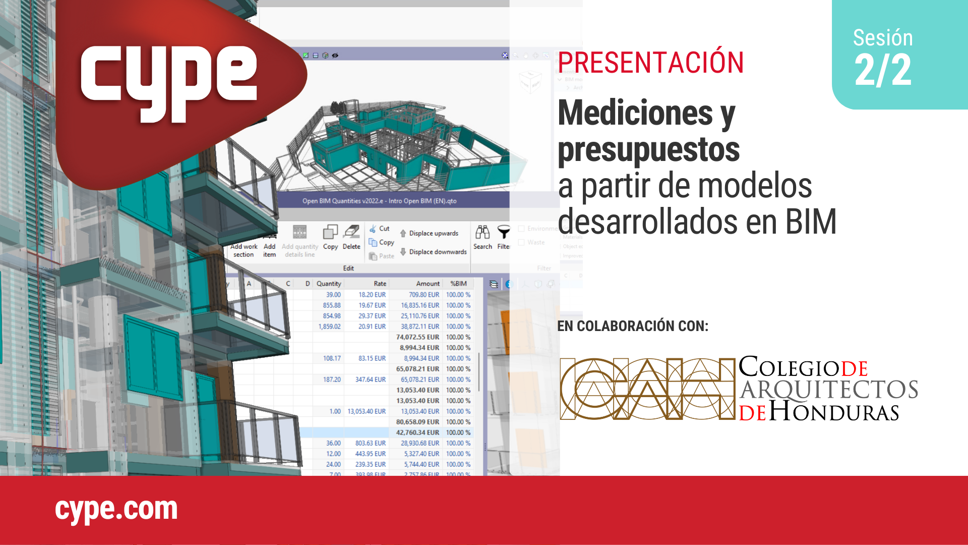 CYPE BIM Experience – Mediciones y presupuestos a partir de modelos ...