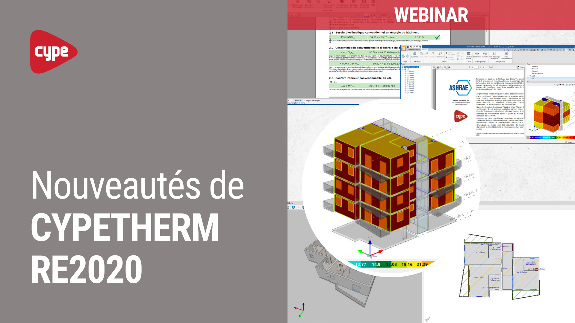 Nouveautés de CYPETHERM RE2020 - Learning | Cype