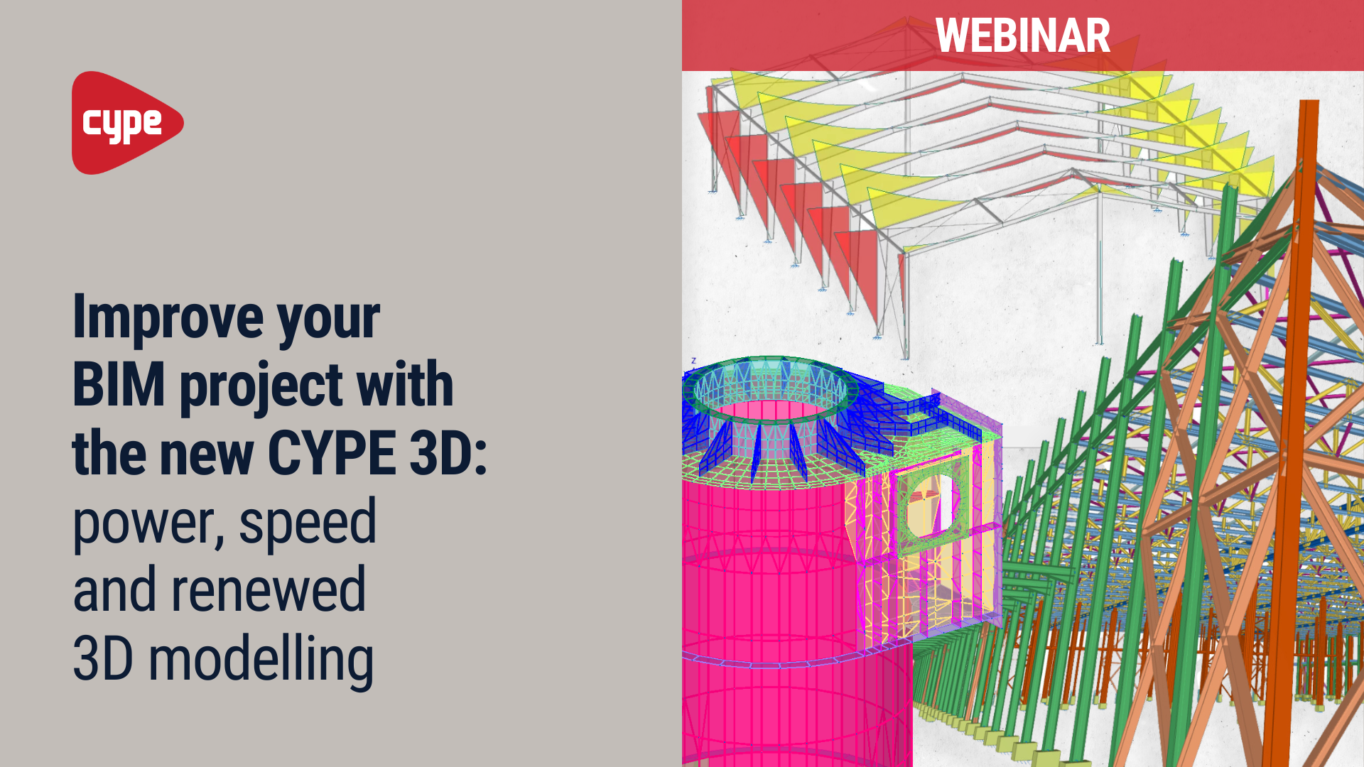 Improve your BIM project with the new CYPE 3D: power, speed and renewed ...