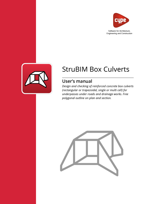 StruBIM Box Culverts - User’s manual - Learning | Cype
