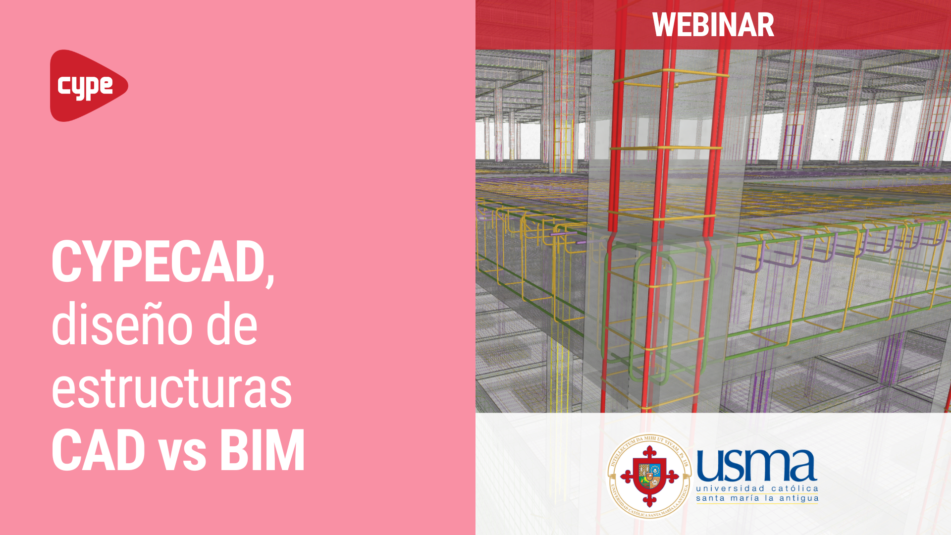 CYPECAD, diseño de estructuras CAD vs BIM - USMA - Learning | Cype