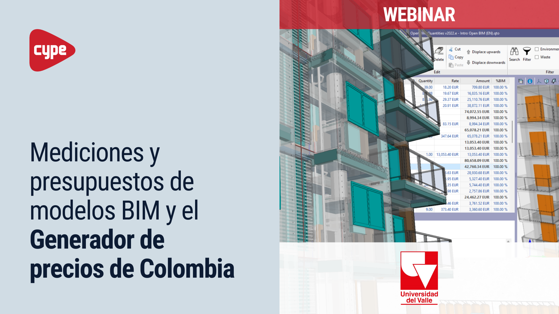 Mediciones y presupuestos de modelos BIM y el Generador de Precios de ...