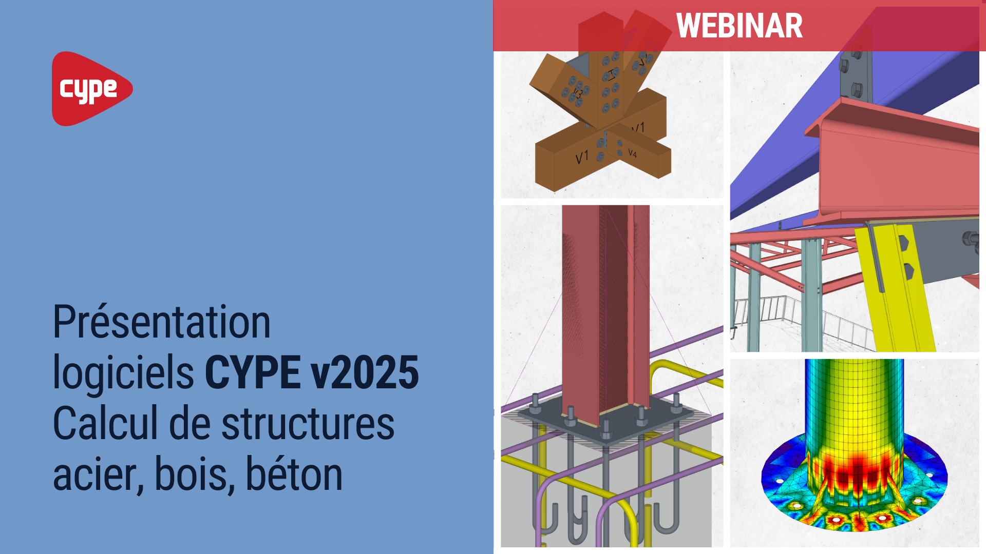 Présentation logiciels CYPE v2025 – Calcul de structures acier, bois ...