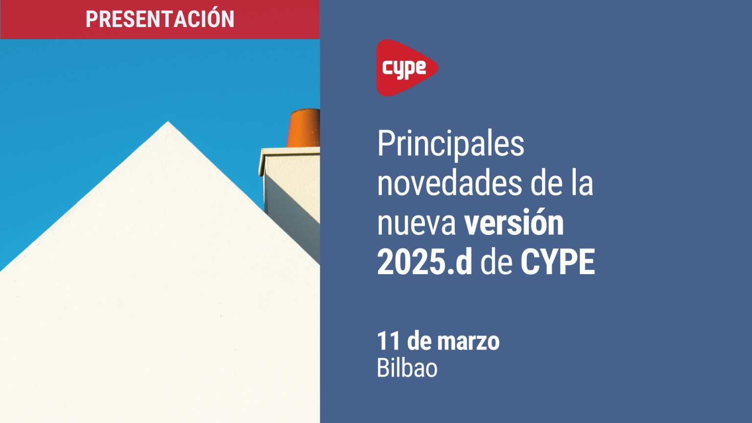 Principales novedades de la nueva versión 2025.d de CYPE - Learning | Cype