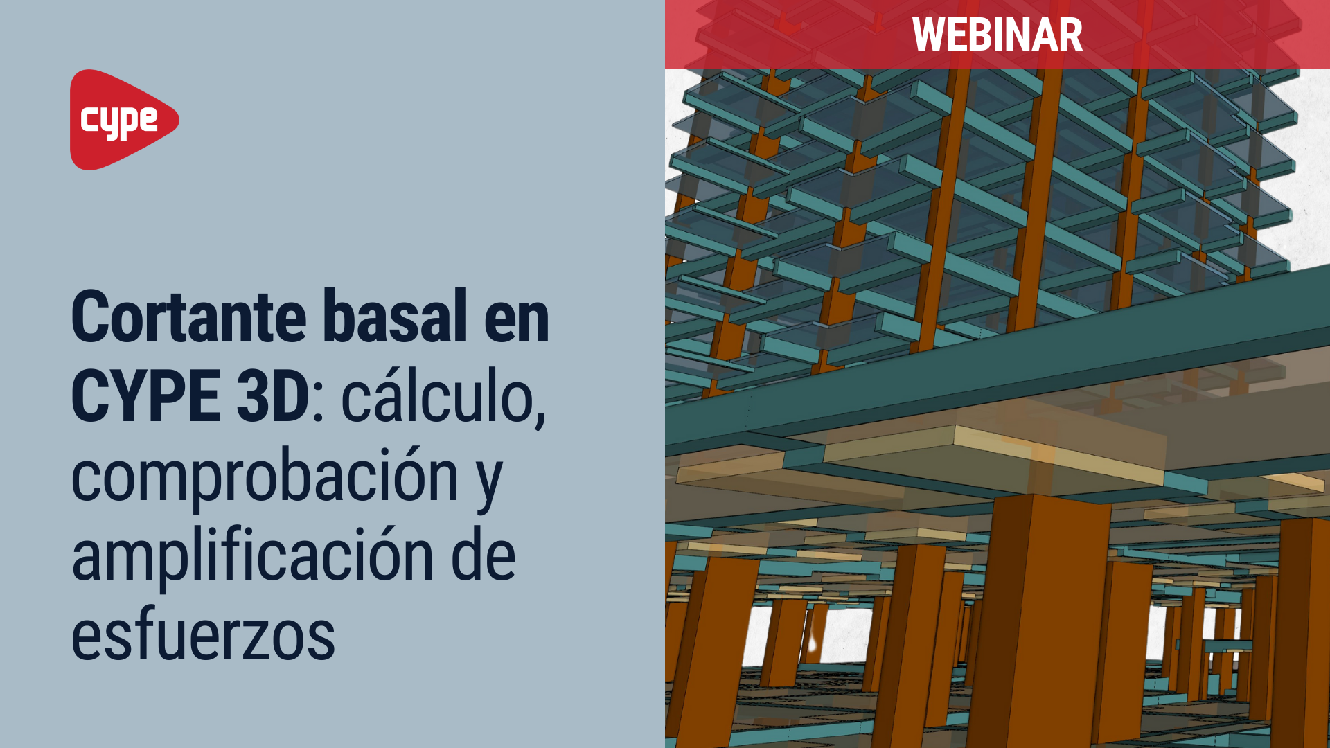 Cortante basal en CYPE 3D: cálculo, comprobación y amplificación de esfuerzos - Learning | Cype