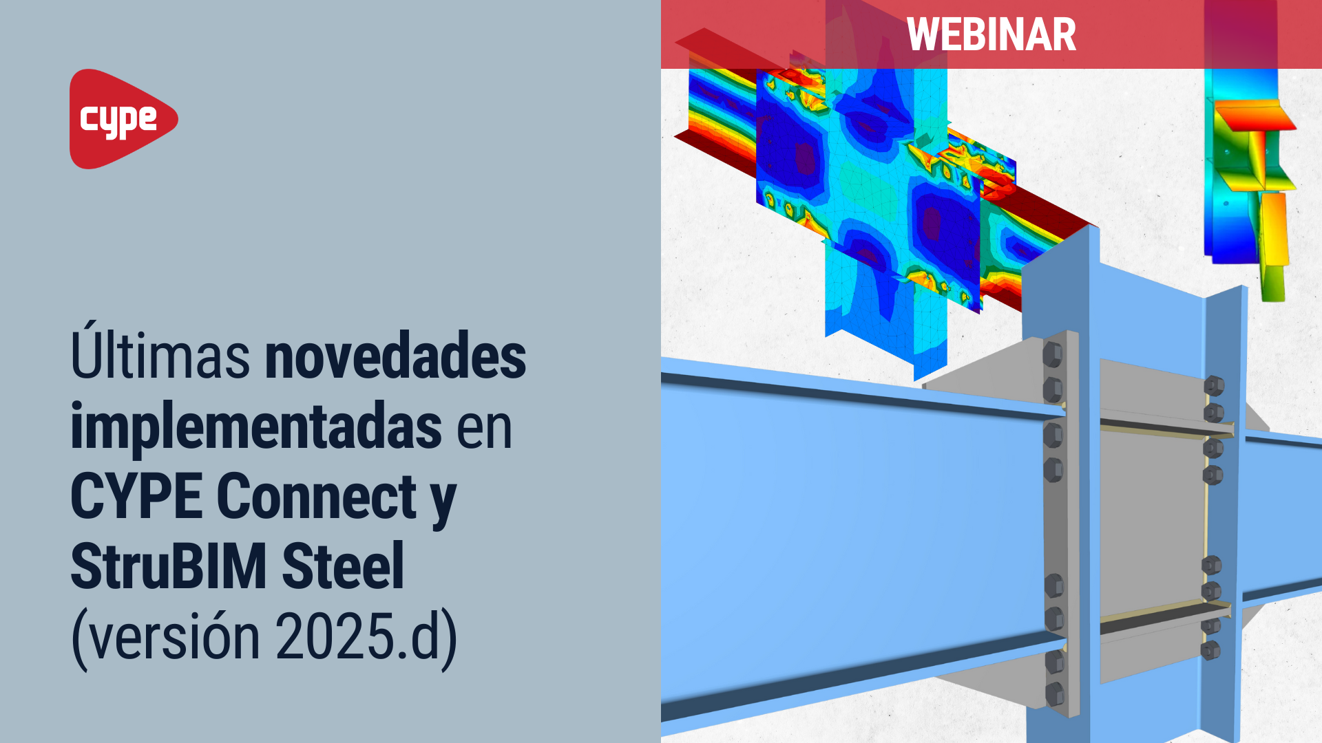 Últimas novedades implementadas en CYPE Connect y StruBIM Steel (versión 2025.d) - Learning | Cype