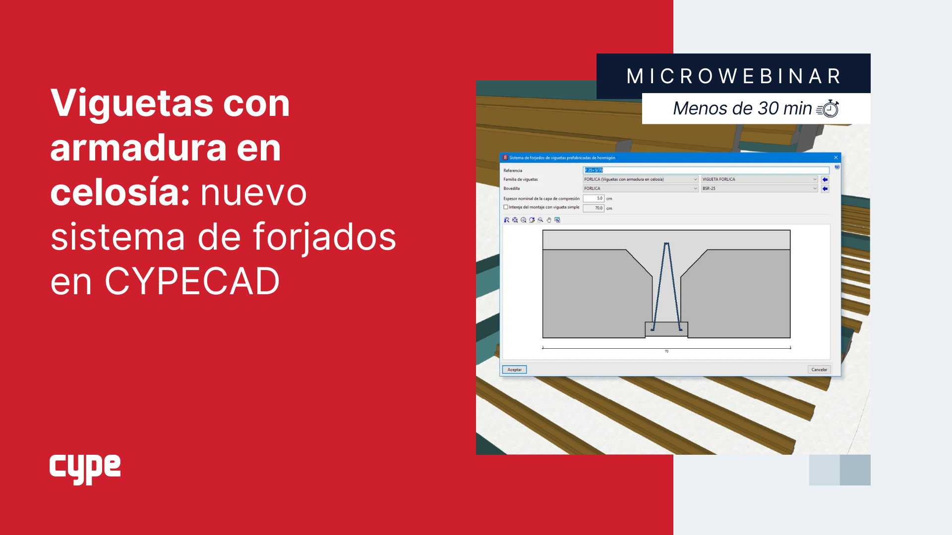 Viguetas con armadura en celosía: nuevo sistema para el diseño de forjados en CYPECAD - Learning ...