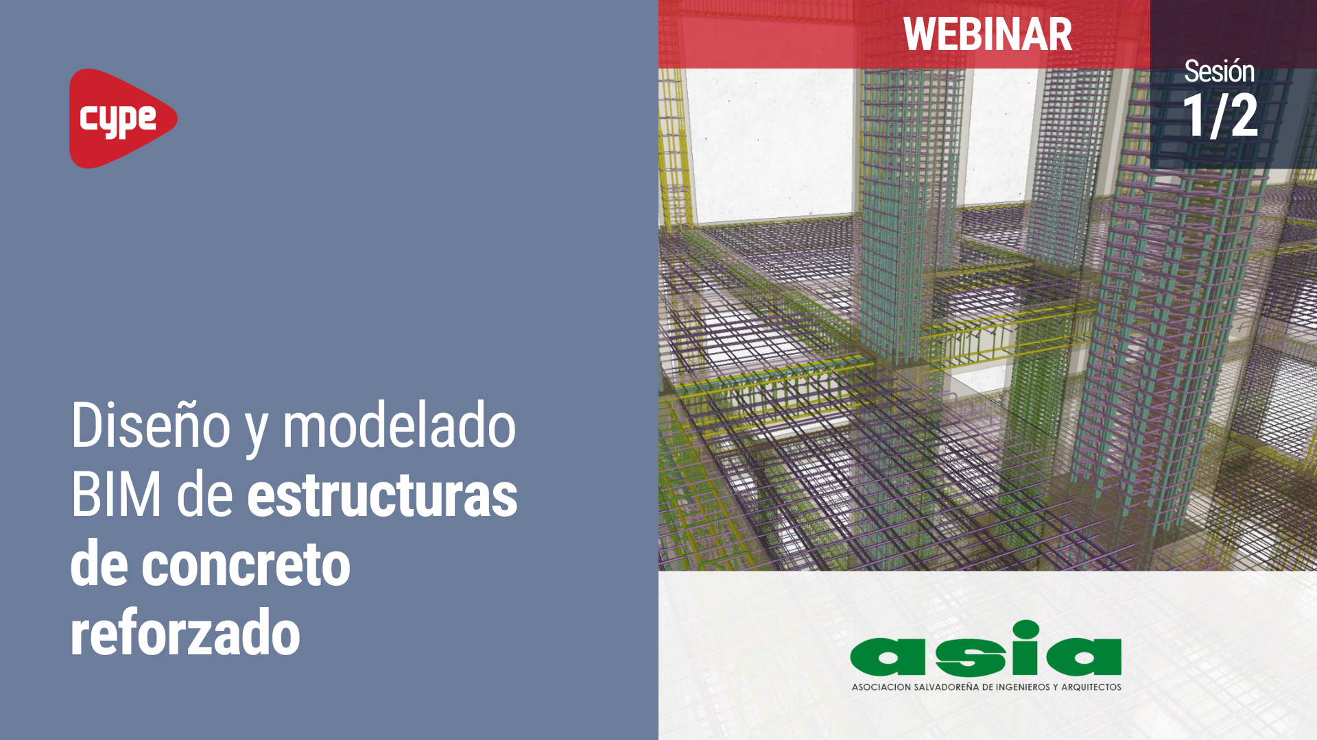 Diseño y modelado BIM de estructuras de concreto reforzado - ASIA - Learning | Cype