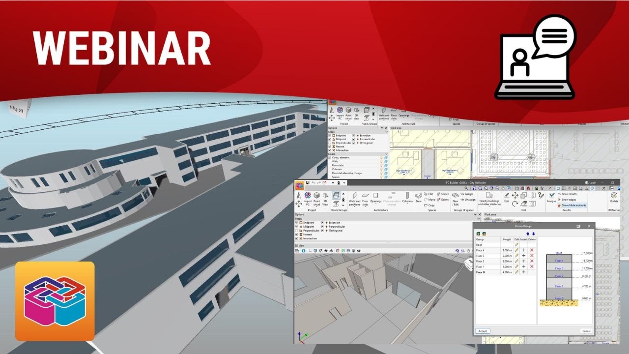IFC Builder’s latest enhancements and new interface