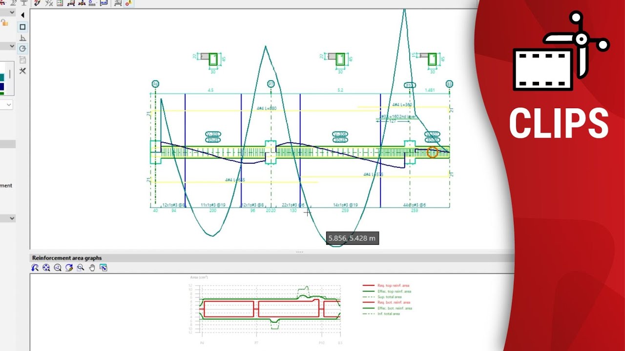 CYPECAD: Checking the requirements for the seismic design of reinforced concrete nodes