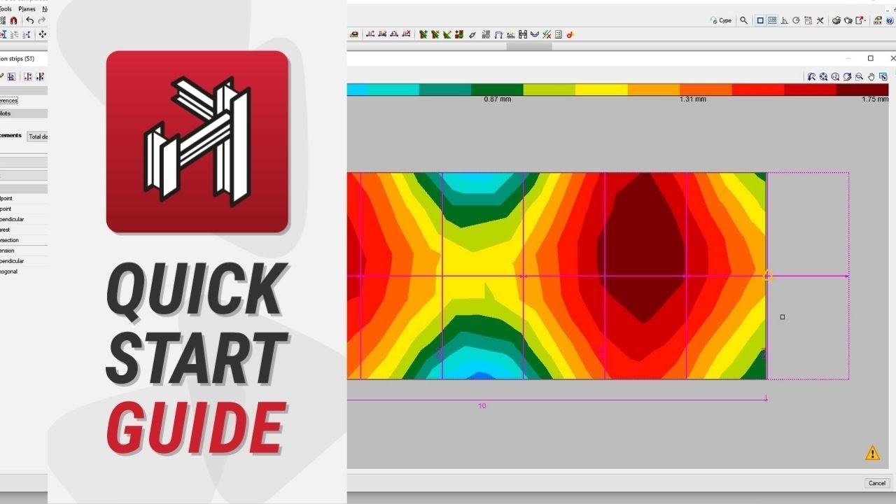 CYPE 3D: integration strips