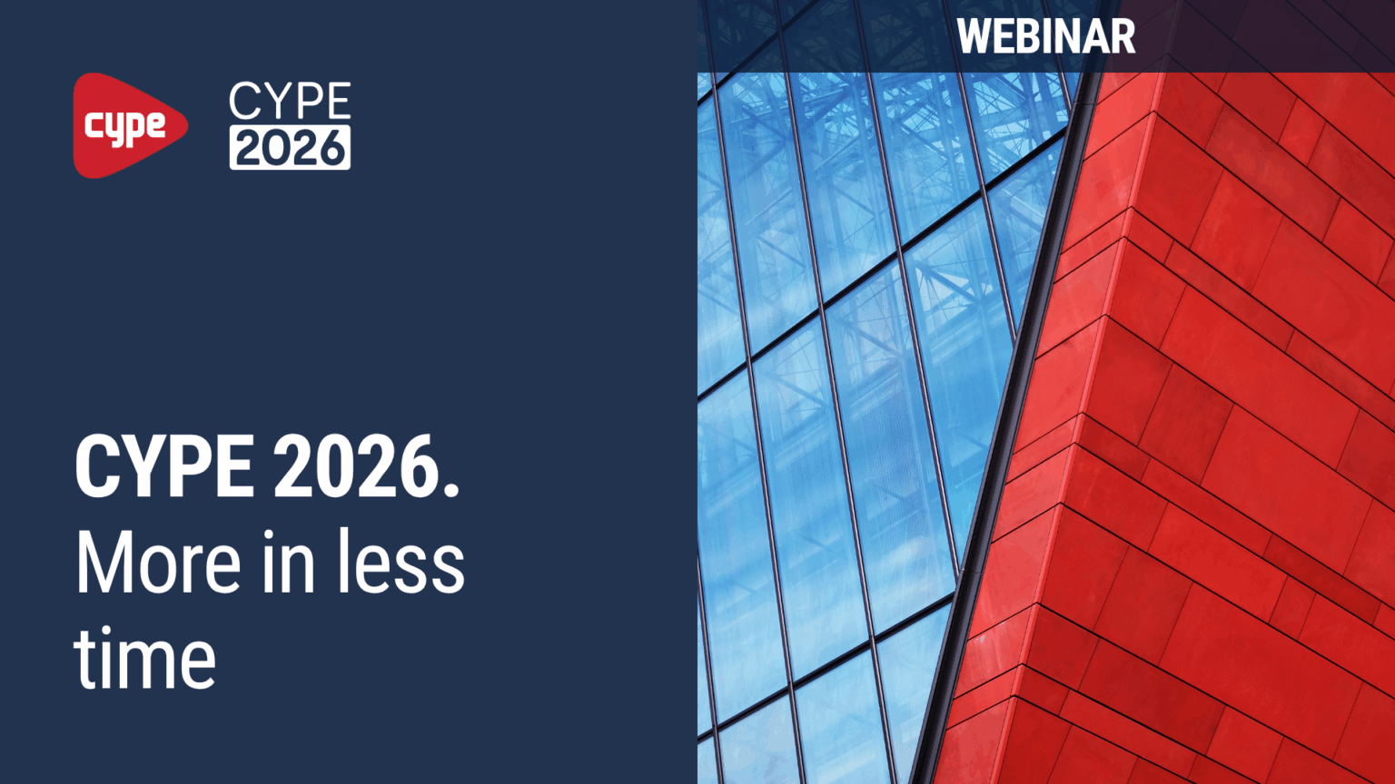 Release of CYPE version 2026 archivos - Learning | Cype