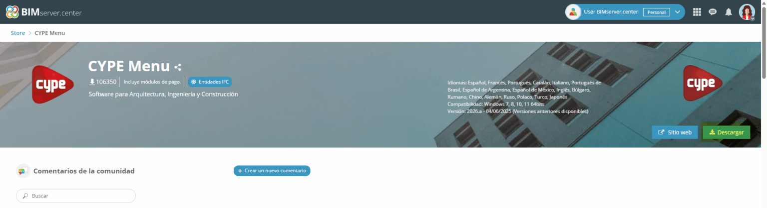 How to download and install CYPE software - Learning | Cype