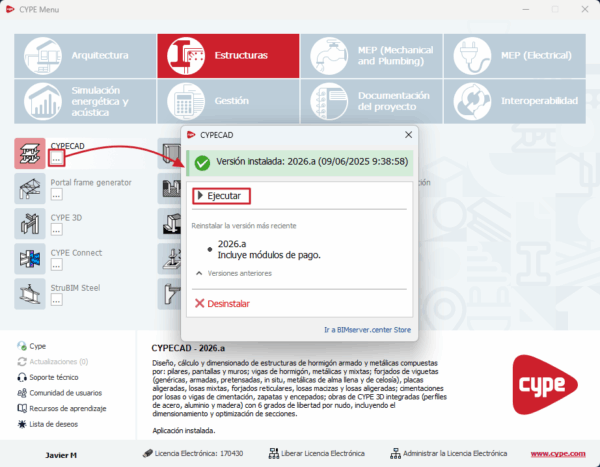 How to download and install CYPE software - Learning | Cype