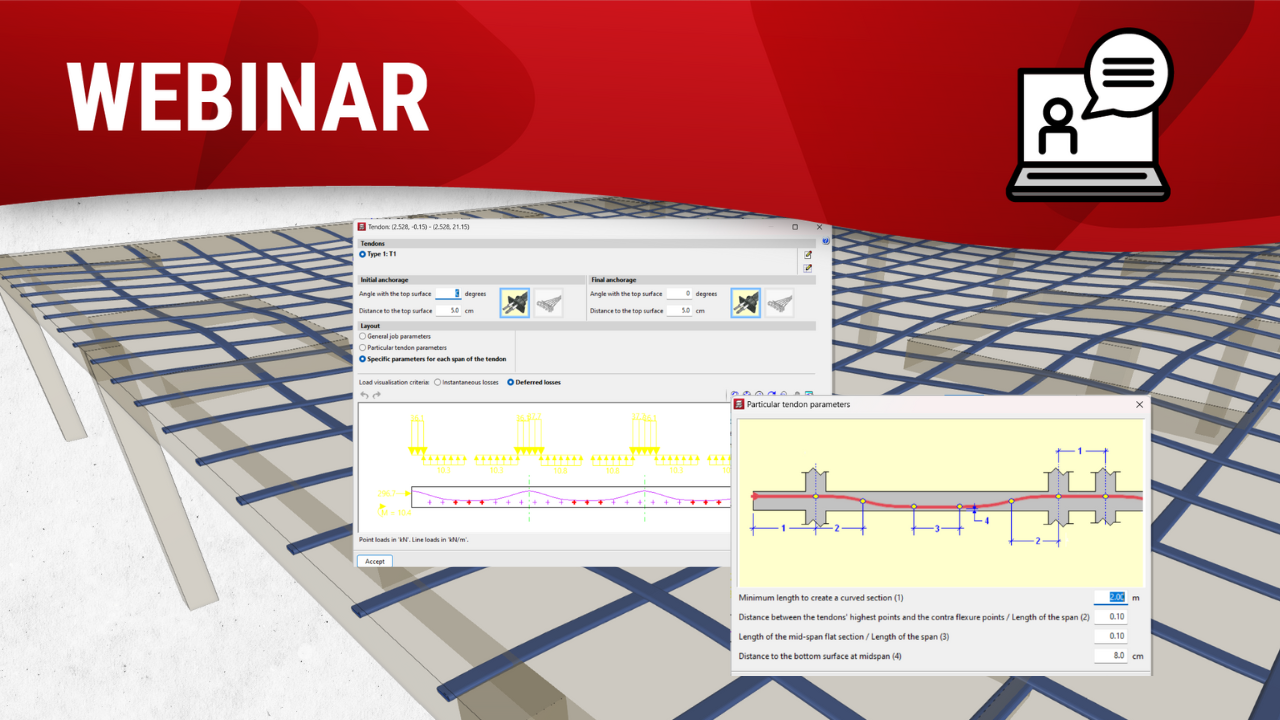 Dimensionnement de dalles précontraintes par post-tension pour les ...