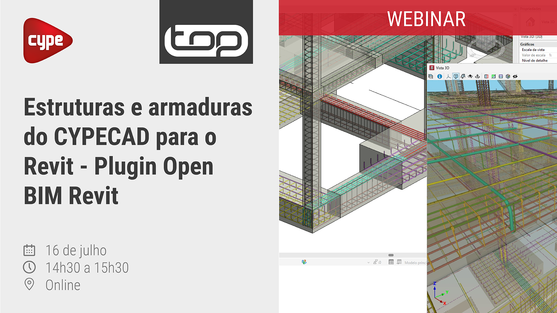 Estruturas e armaduras do CYPECAD para o Revit - Plugin Open BIM Revit - Learning | Cype