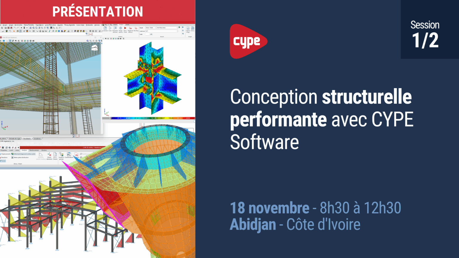Conception structurelle performante avec CYPE Software - Learning | Cype