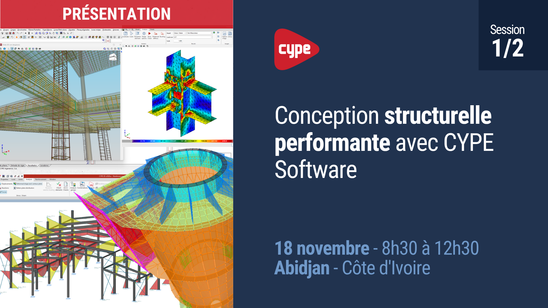 Conception structurelle performante avec CYPE Software - Learning | Cype