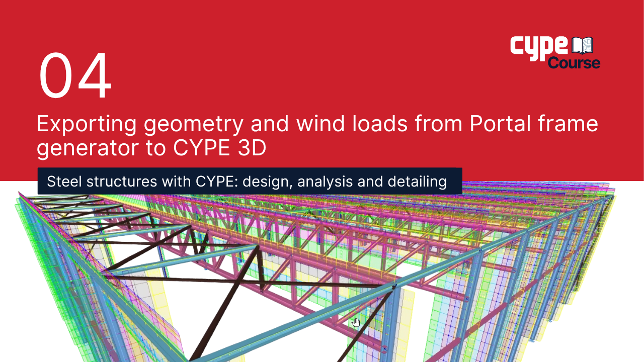 4 - Exporting geometry and wind loads from Portal frame generator to ...