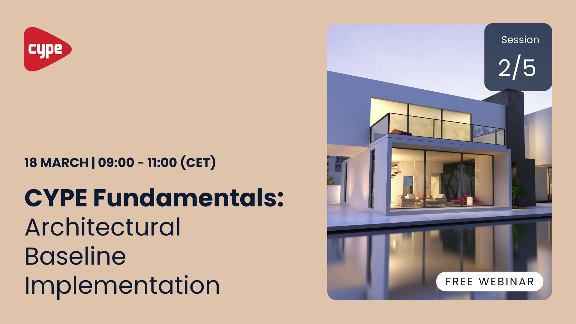 CYPE Fundamentals: Architectural Baseline Implementation - Learning | Cype